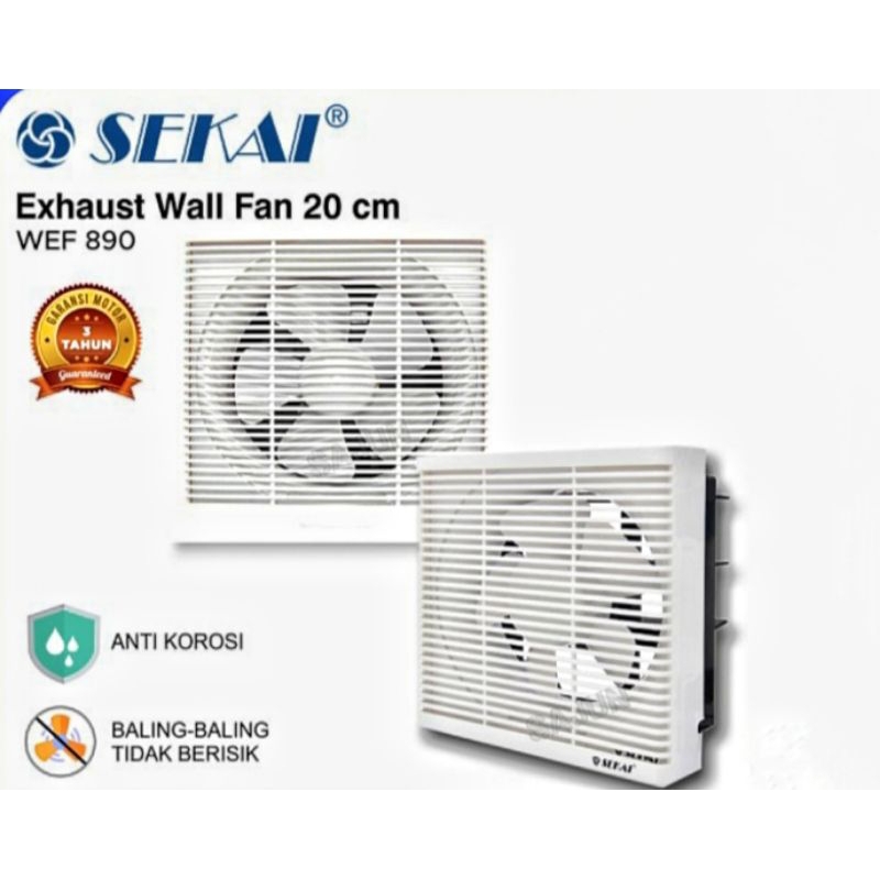 EXHAUST FAN SEKAI WEF890 – SUPER SURABAYA